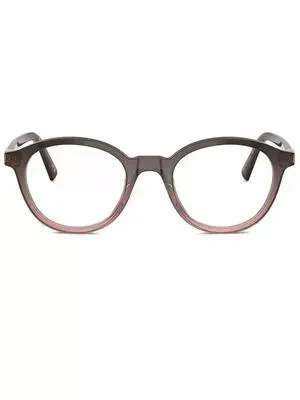 Miu Miu Round Frame Eyeglasses - Red