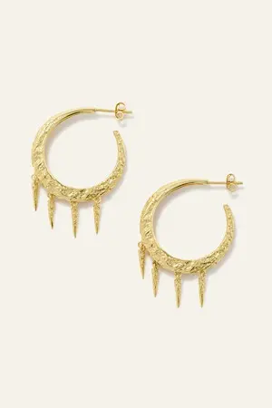 Ba&sh Alena Hoop Earrings - Gold