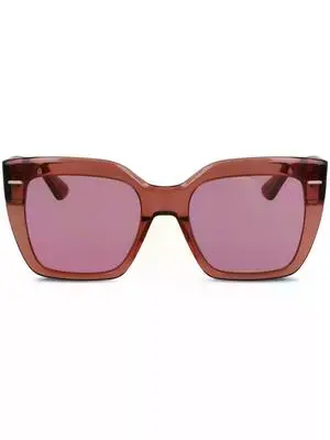 Calvin Klein Square-frame Sunglasses - Brown