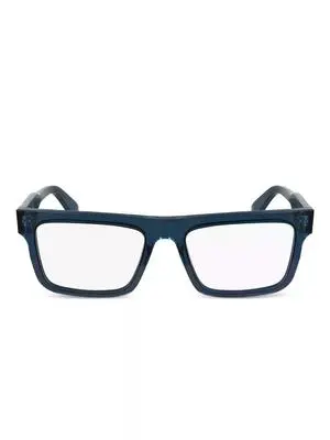 Calvin Klein Rectangle-frame Eyeglasses - Blue