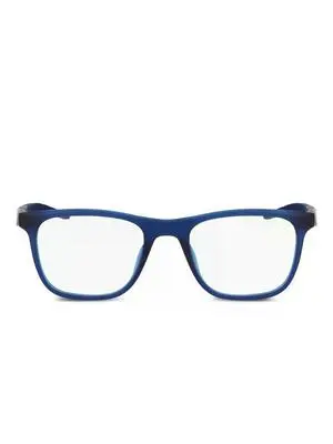 Nike Rectangle-frame Eyeglasses - Blue