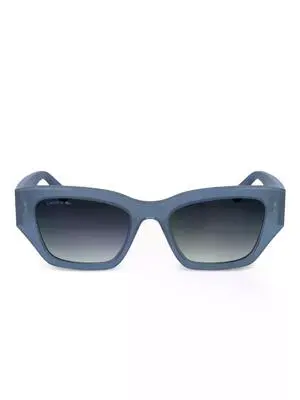 Lacoste Geometric Frame Sunglasses - Blue