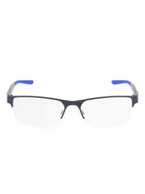 Nike Rectangle-frame Glasses - Blue