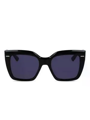 Calvin Klein Cat-eye Acetate Sunglasses - Black