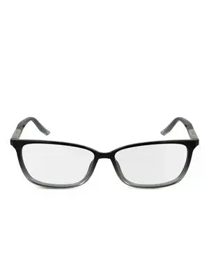 Calvin Klein Acetate Rectangle Eyeglasses - Black
