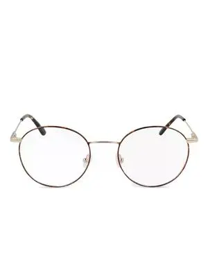 Calvin Klein Round Eyeglasses - Brown
