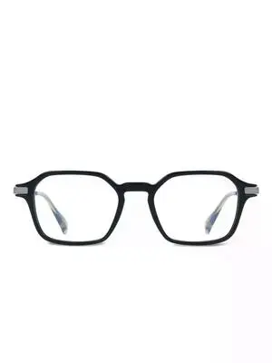 Paul Smith Geometric Frame Eyeglasses - Black