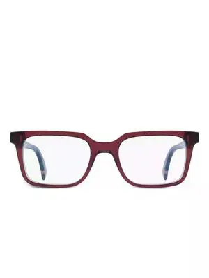 Paul Smith Rectangle Frame Glasses - Red