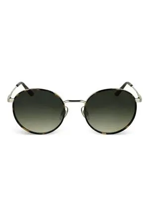 Calvin Klein Metal Round Sunglasses - Brown
