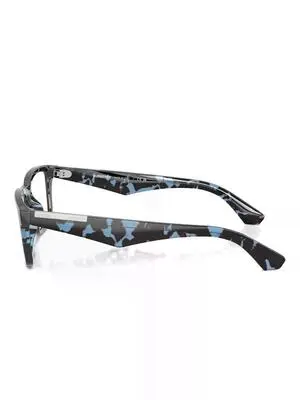 Burberry Tortoiseshell Rectangle Eyeglasses