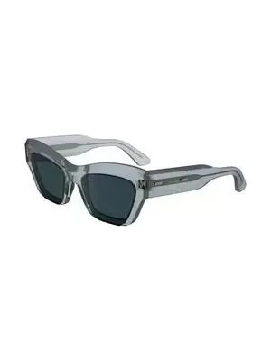 Calvin Klein Logo Lettering Cat-eye Sunglasses