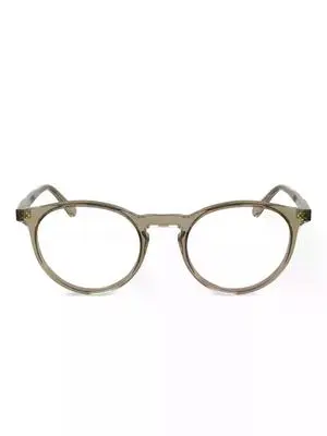 Calvin Klein Round-frame Eyeglasses - Brown
