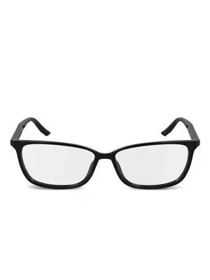 Calvin Klein Rectangle Frame Eyeglasses - Black