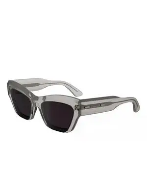 Calvin Klein Geometric Cat-eye Acetate Sunglasses