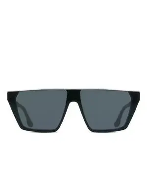 Victoria Beckham Geometric-frame Sunglasses - Black