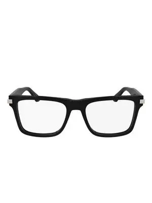 Calvin Klein Square Frame Eyeglasses - Black
