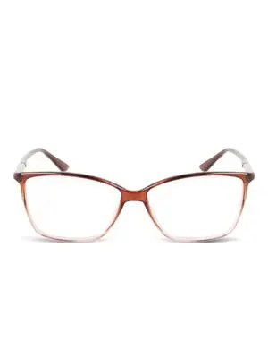 Calvin Klein Rectangle-frame Glasses - Brown