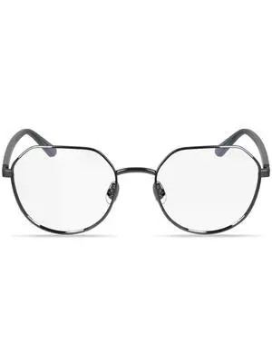 Calvin Klein Geometric-frame Glasses - Black