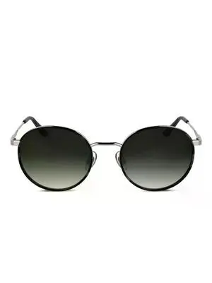 Calvin Klein Metal Round Sunglasses - Grey