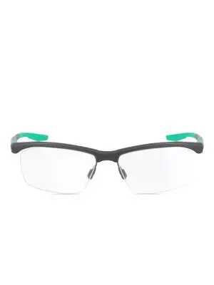 Nike Rimless Square-frame Eyeglasses - Grey