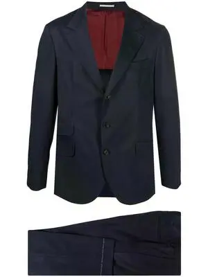 Brunello Cucinelli Two-piece Cotton-cashmere Suit