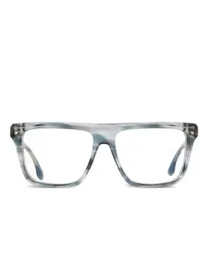 Victoria Beckham Square-frame Glasses - Grey