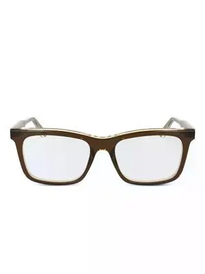 Calvin Klein Rectangle-frame Eyeglasses - Brown