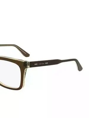 Calvin Klein Rectangle-frame Eyeglasses