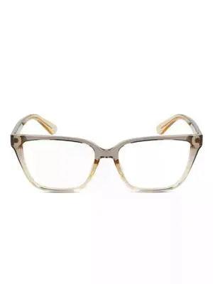 Calvin Klein Rectangle-frame Eyeglasses - Grey