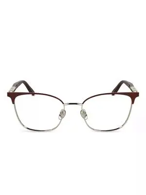 Calvin Klein Cat-Eye Eyeglasses Red
