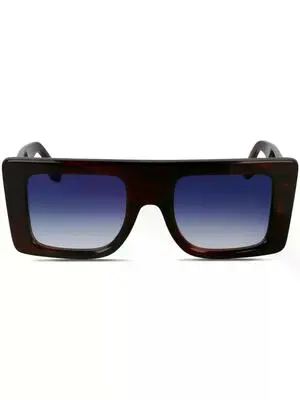 Victoria Beckham Logo-engraved Sunglasses - Black