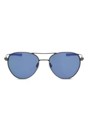 Nike Ace Driver Pilot-frame Sunglasses - Silver