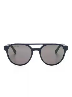 Lacoste Round-frame Sunglasses - Blue
