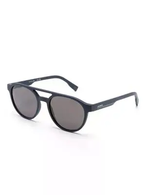 Lacoste Round-frame Sunglasses - Blue