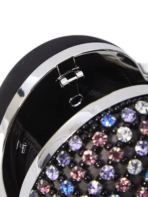 SELF-PORTRAIT Crystal Embellished Clutch - Multi