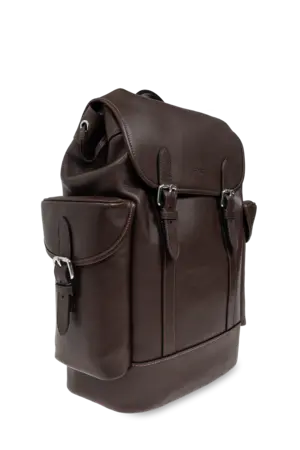 COACH Leather Backpack - Brown