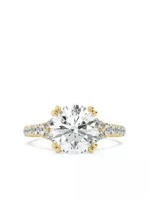 TILLA 14k Yellow Diamond Wedding Ring - Gold