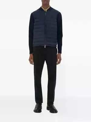 Burberry Quilted Nylon And Wool Jacket