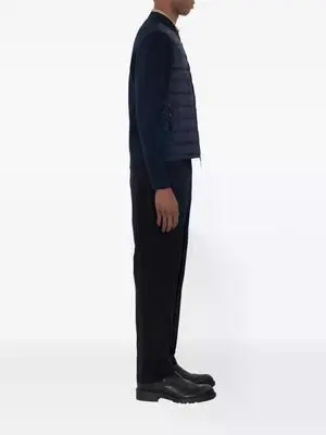Burberry Quilted Nylon And Wool Jacket