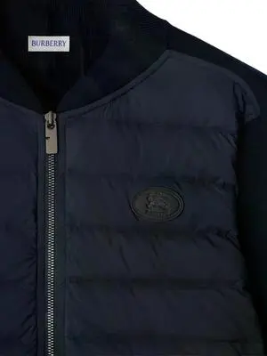 Burberry Quilted Nylon And Wool Jacket