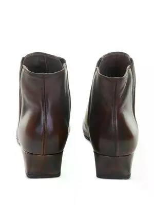 LORENA PAGGI Square-toe Chelsea Boots