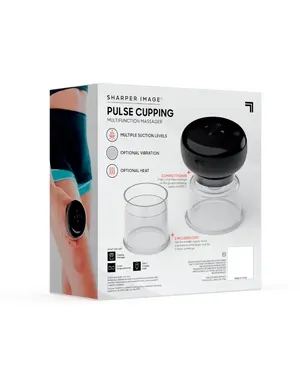 SHARPER IMAGE Pulse Cupping Multifunction Massager