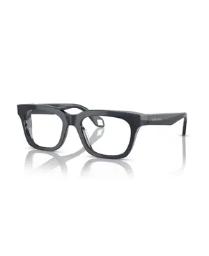 Giorgio Armani Square Eyeglasses - Opaline Honey
