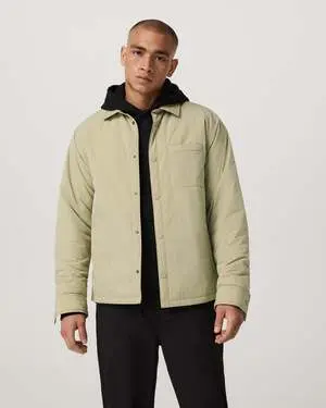 Vuori Nomad Insulated Shirt Jacket - Celery Seed