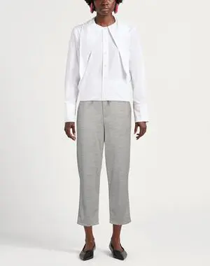 CIRCOLO 1901 Virgin Wool And Polyamide Tapered Pants - Grey