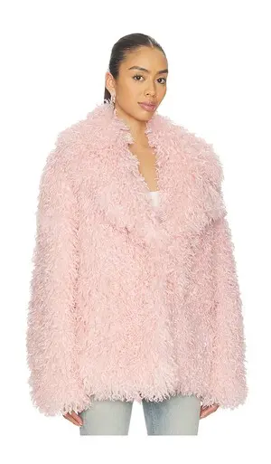 ANIYE BY Poison Faux Fur Jacket