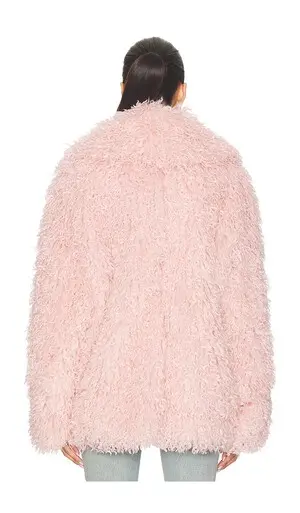 ANIYE BY Poison Faux Fur Jacket