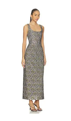 Simkhai Ravenna Midi Dress - Black Multi