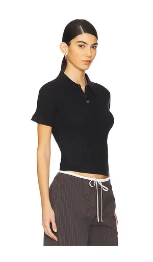 Guest In Residence Shrunken Polo Top