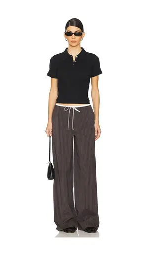 Guest In Residence Shrunken Polo Top